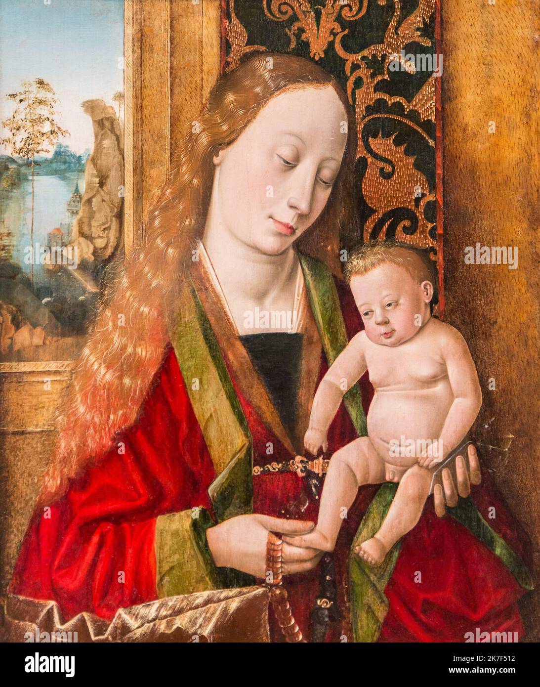 La vierge et lenfant jesus peinture hi-res stock photography and images ...