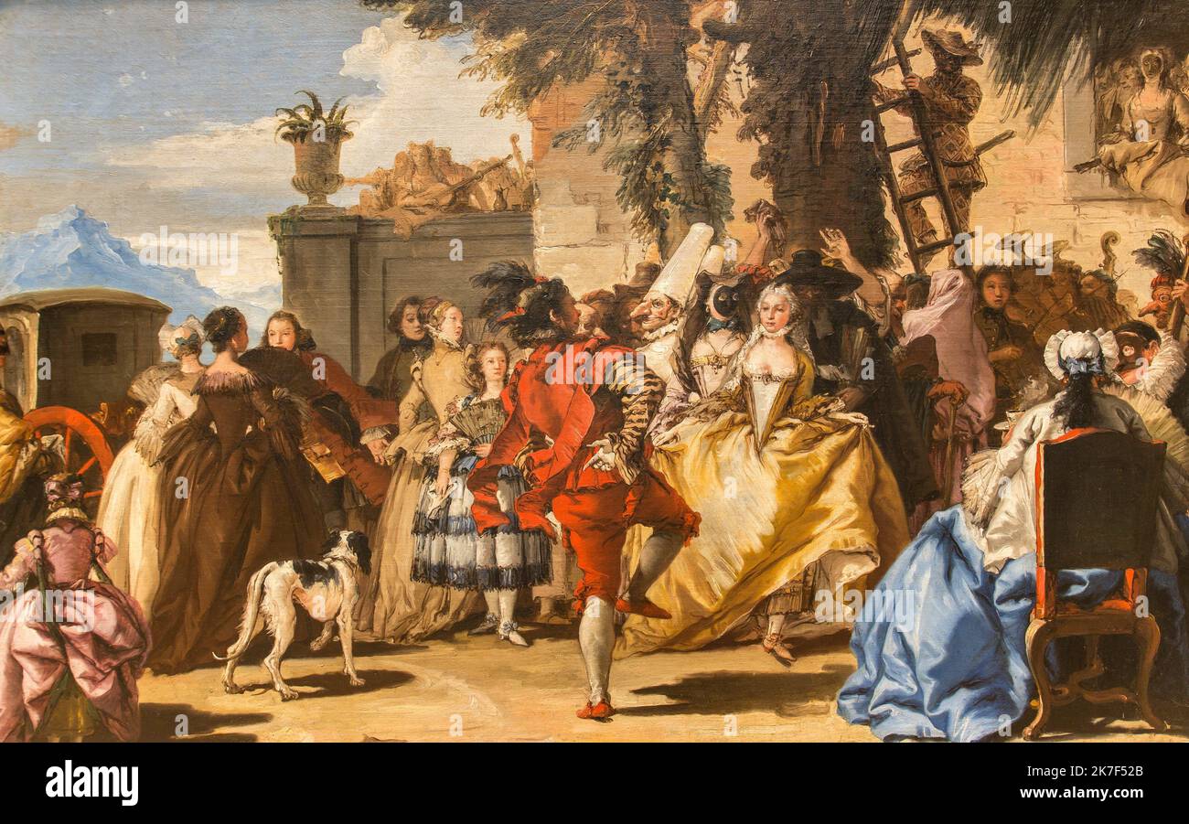 ©Active Museu/MAXPPP - ActiveMuseum 0000671.jpg / Danse, vers 1700 ...