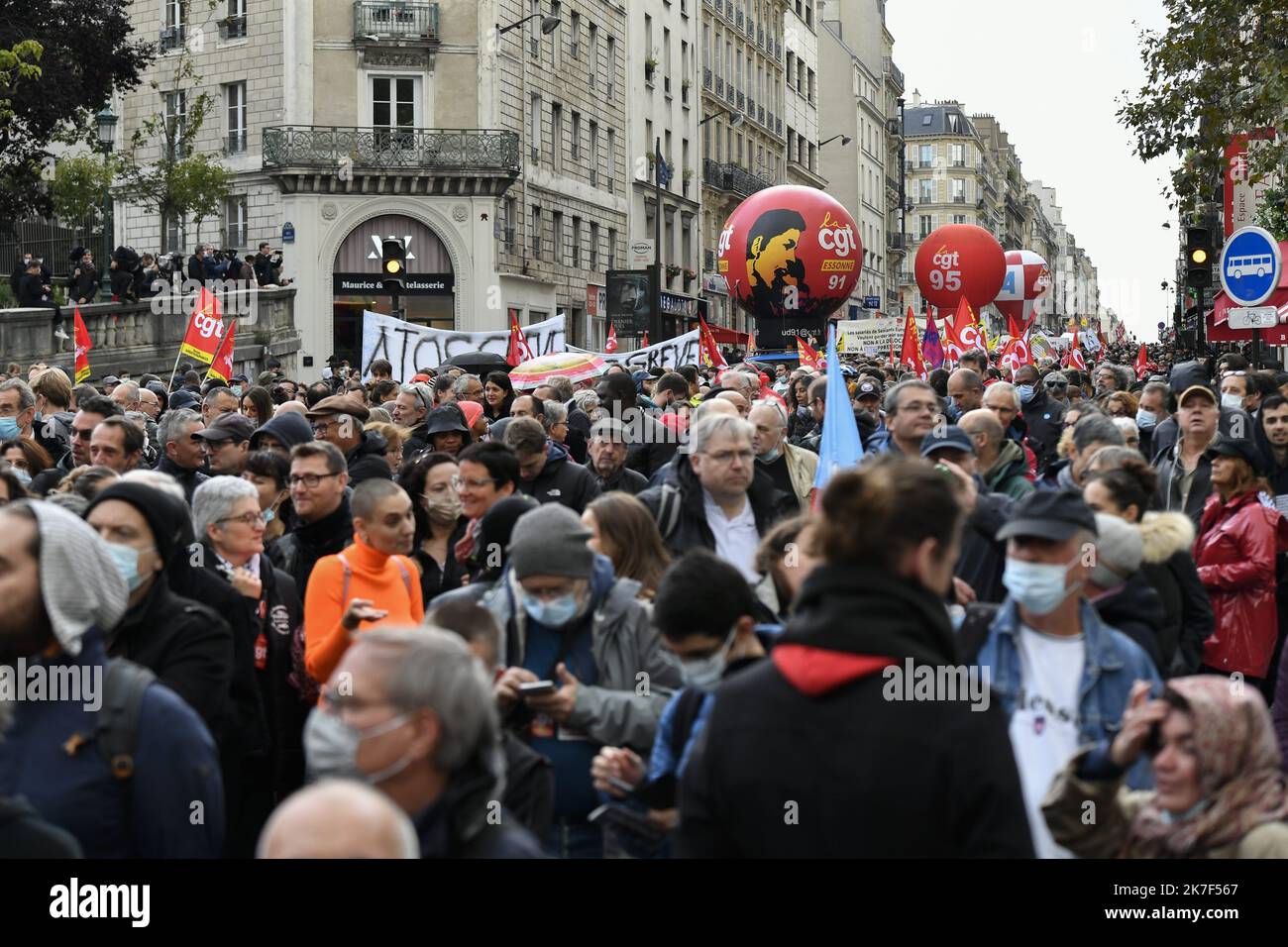 ©Julien Mattia / Le Pictorium/MAXPPP - Manifestation ...