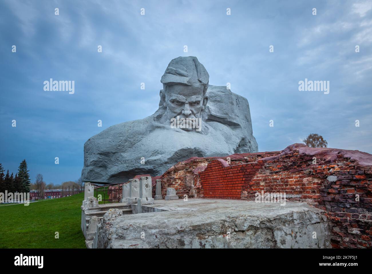 Memorial complex Brest Fortress the Hero, Belarus, Eastern Europe Stock ...