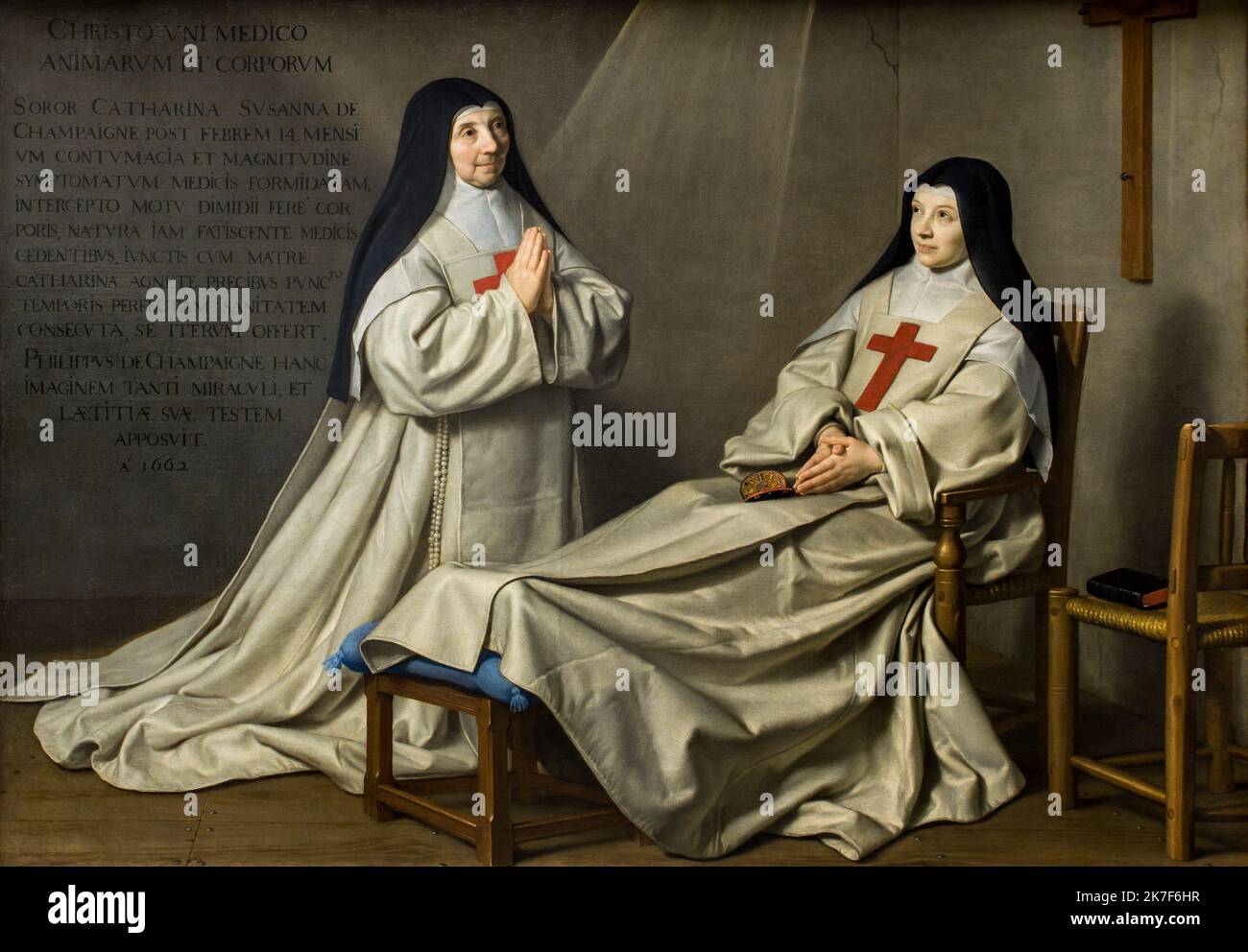 ©Active Museu/MAXPPP - ActiveMuseum 0001623.jpg / La Mere Catherine-Agnes Arnauld, et la soeur ...