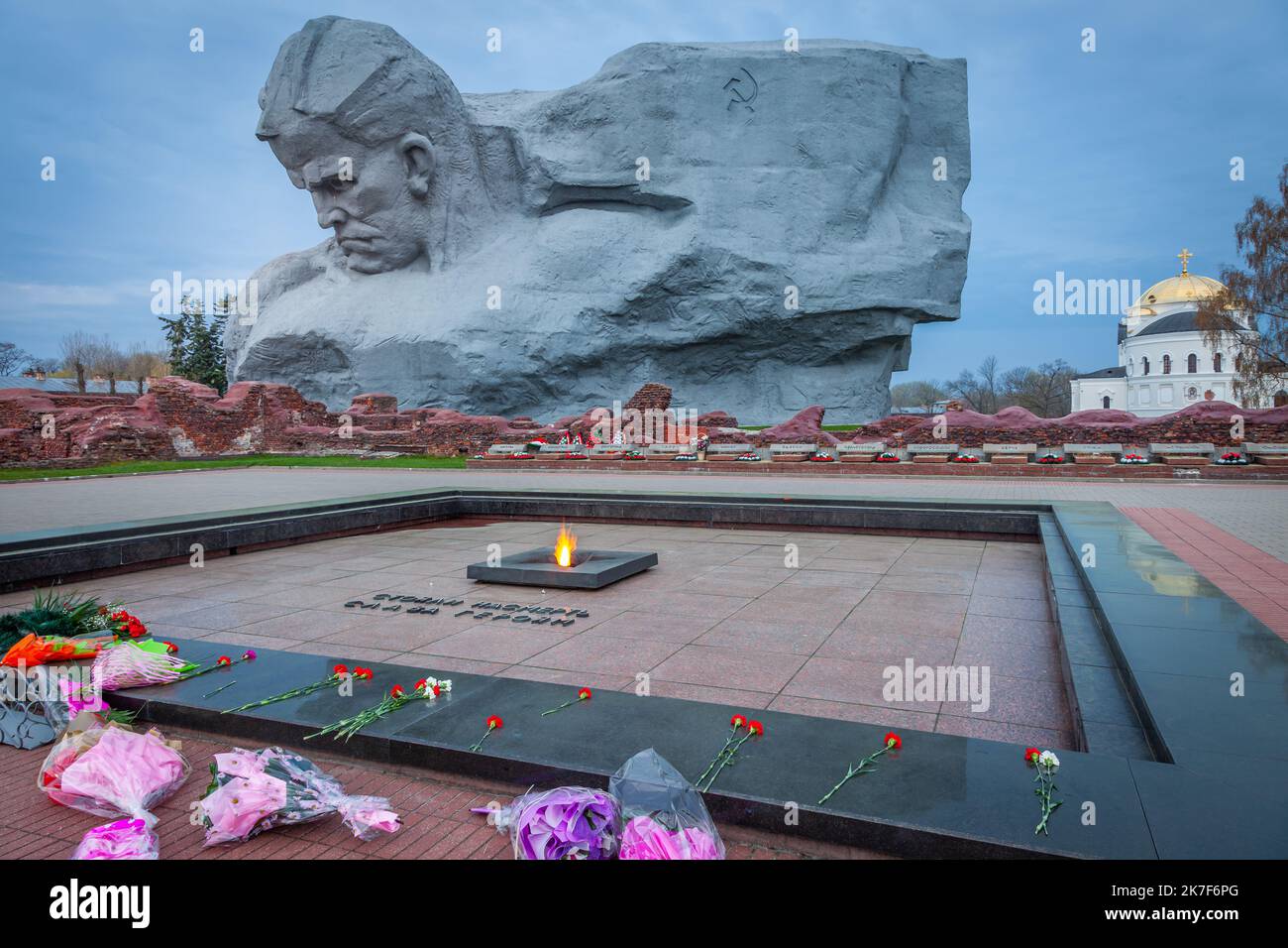 Memorial complex Brest Fortress the Hero, Belarus, Eastern Europe Stock ...