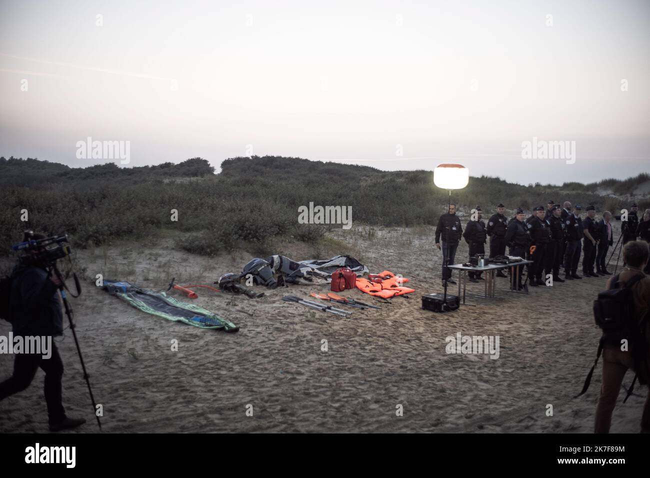 ©Louis Witter / Le Pictorium/MAXPPP - Visite du Ministre de l'Interieur ...