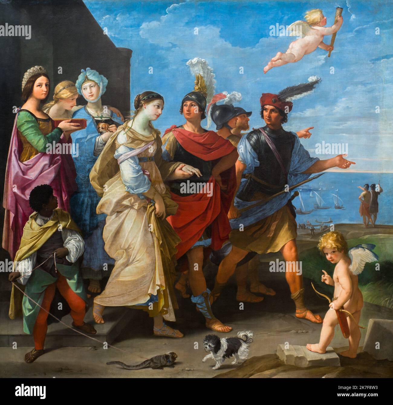 ©Active Museu/MAXPPP - ActiveMuseum 0002182.jpg / L'Enlevement d'Helene 1626 - / Guido Reni ...