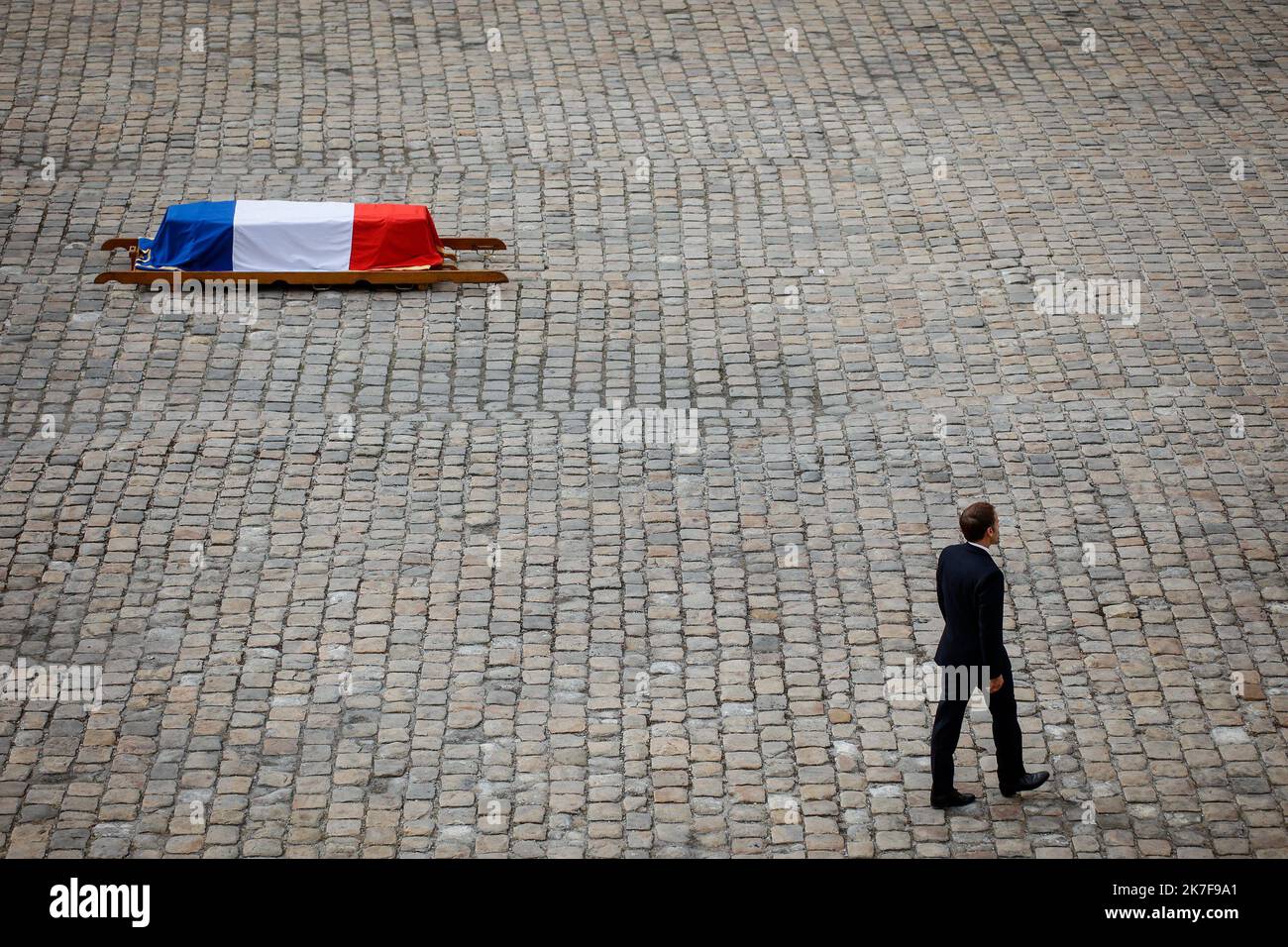 ©Thomas Padilla/MAXPPP - 15/10/2021 ; Paris, FRANCE ; LE PRESIDENT DE ...