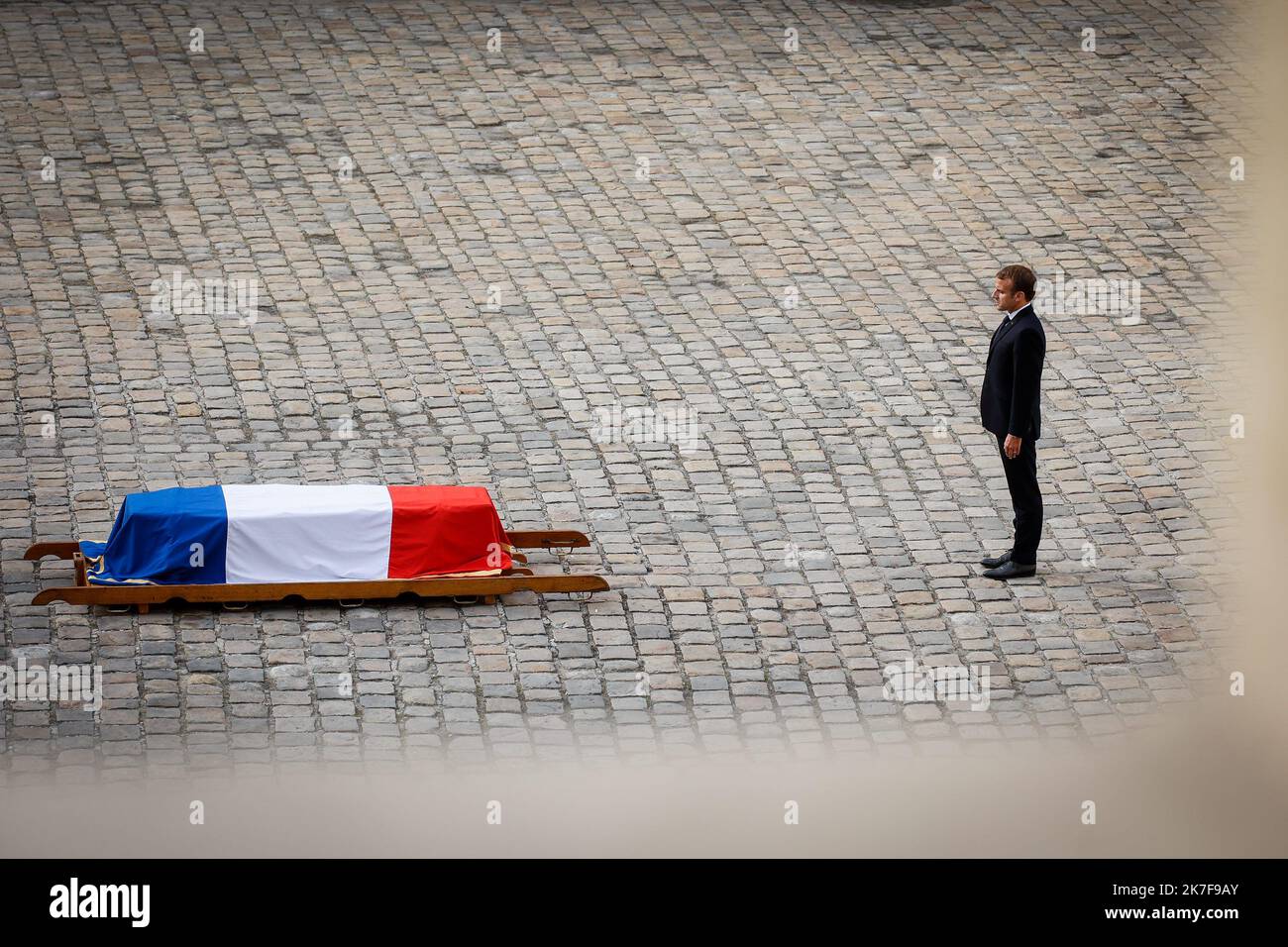 ©Thomas Padilla/MAXPPP - 15/10/2021 ; Paris, FRANCE ; LE PRESIDENT DE ...
