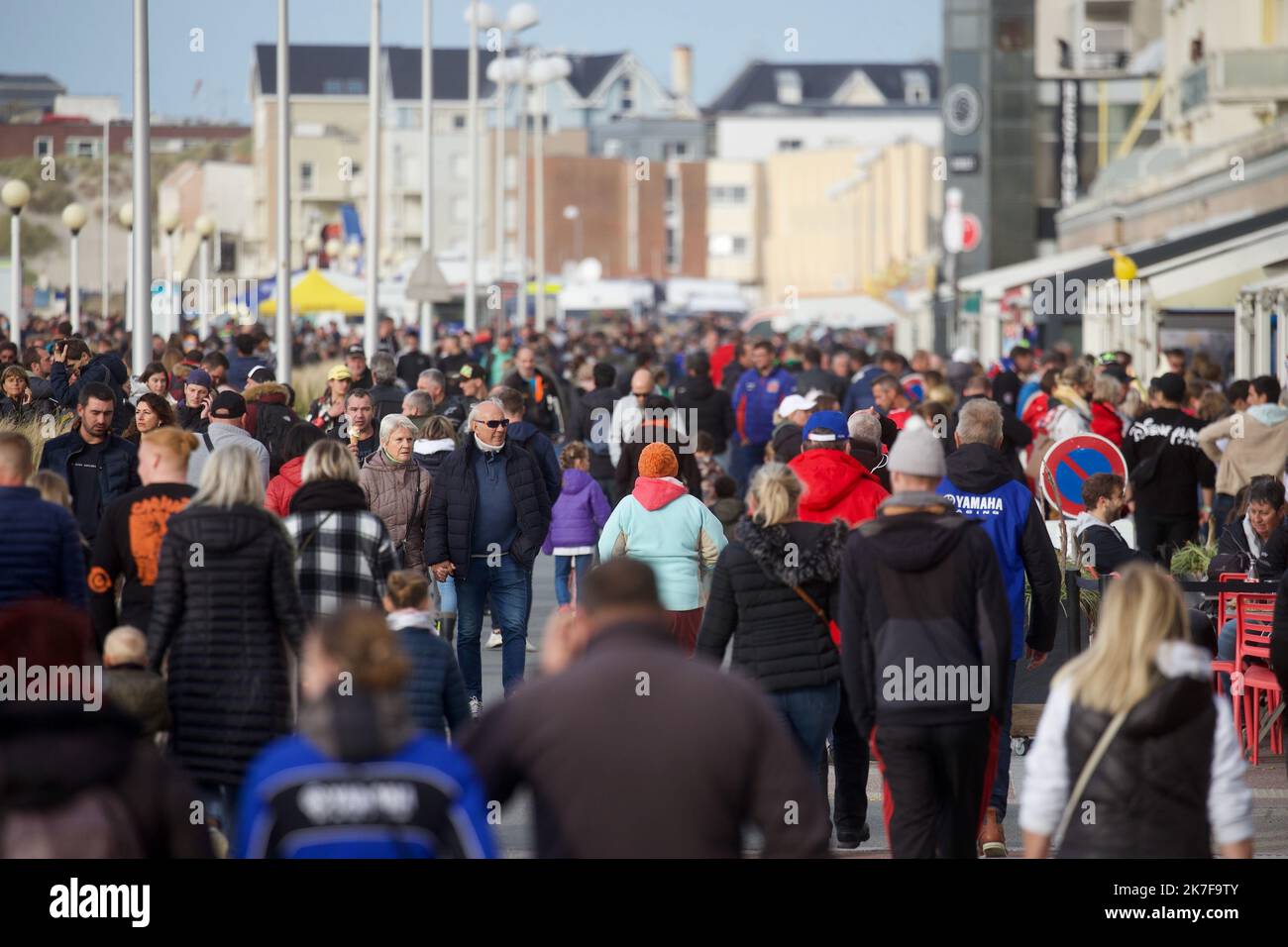 ©PHOTOPQR/VOIX DU NORD/Johan BEN AZZOUZ ; 17/10/2021 ; Berck-sur-mer ...