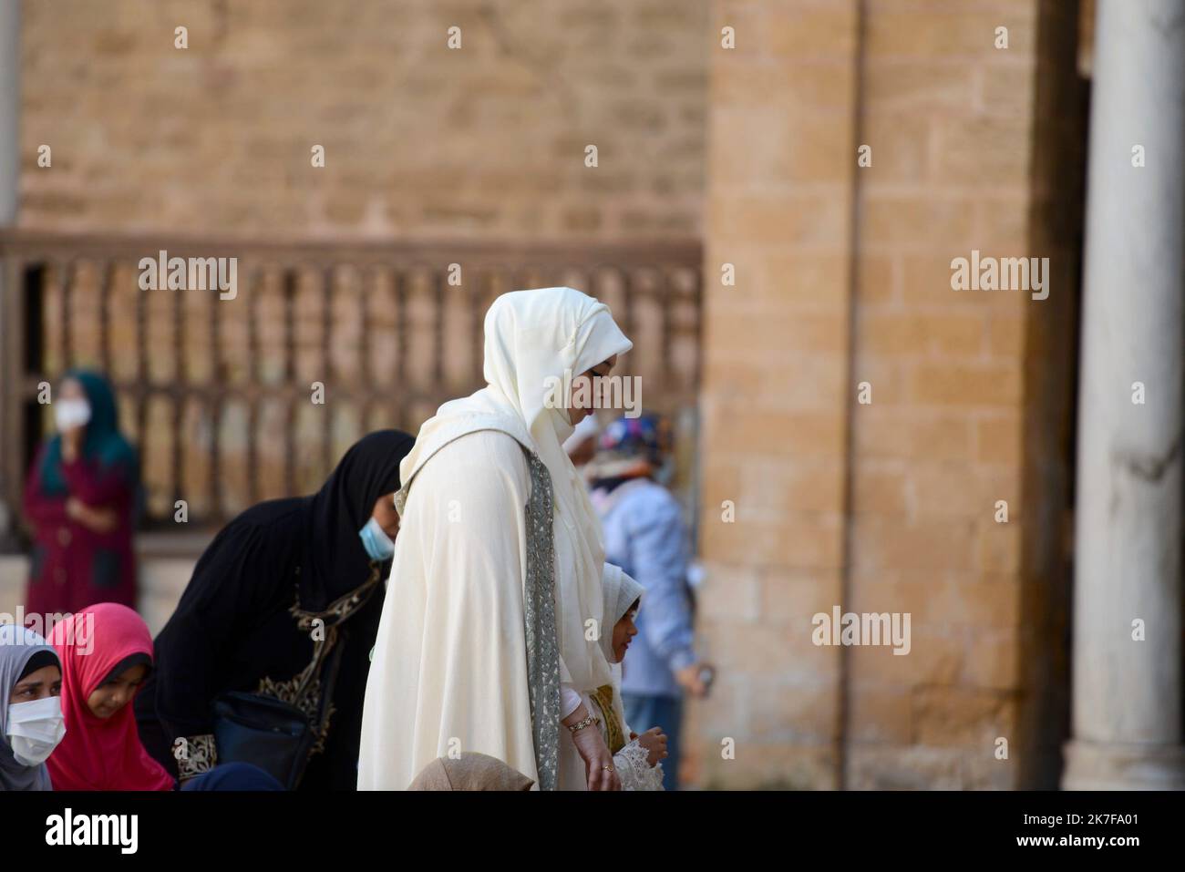 ©Yassine Mahjoub/MAXPPP - The feast of Mawlid, at the Zitouna Mosque in ...