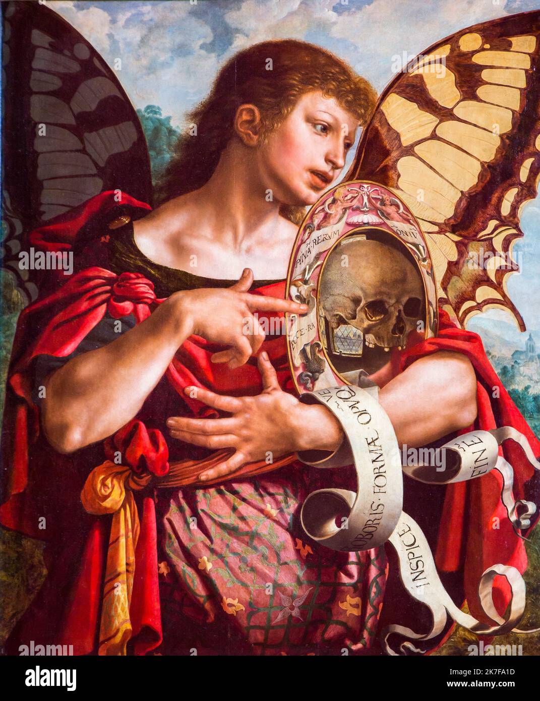 Death and immortality painting skull hi-res stock photography and ...