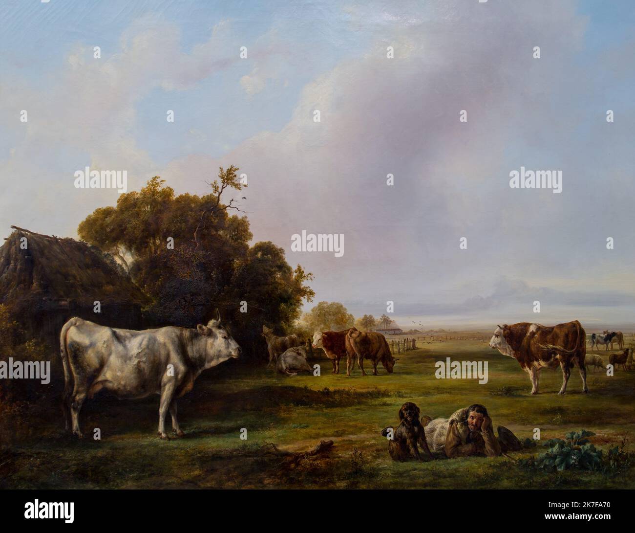 ©Active Museu/MAXPPP - ActiveMuseum 0002983.jpg / Paysage avec animaux ...