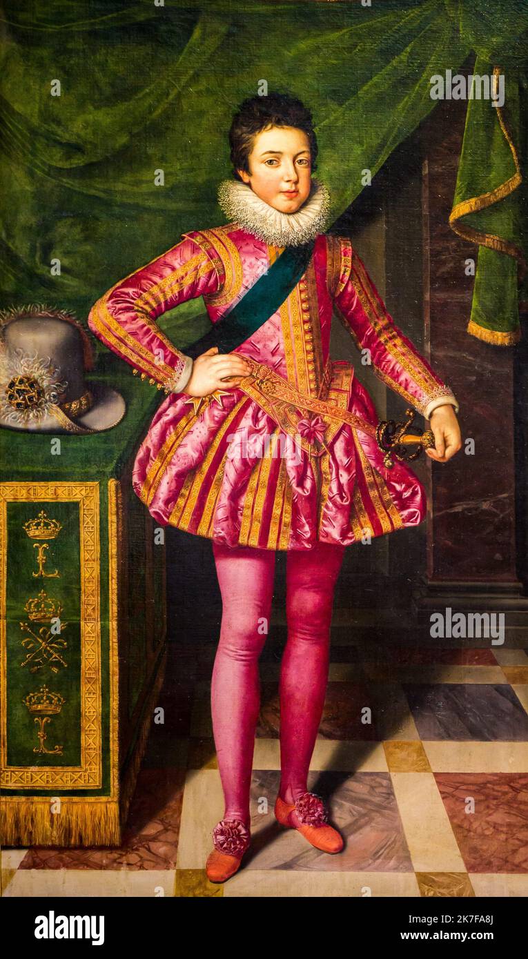 ©Active Museu/MAXPPP - ActiveMuseum 0003148.jpg / Louis XIII en costume ...