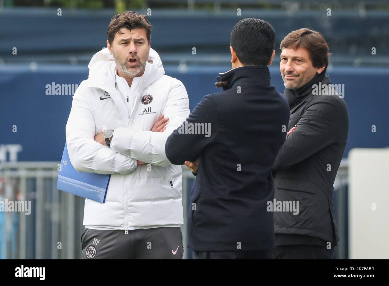 Nasser al khelaifi with leonardo hi-res stock photography and images ...