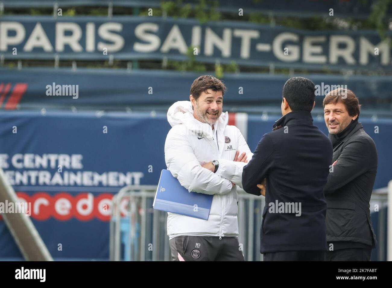 Nasser al khelaifi with leonardo hi-res stock photography and images ...