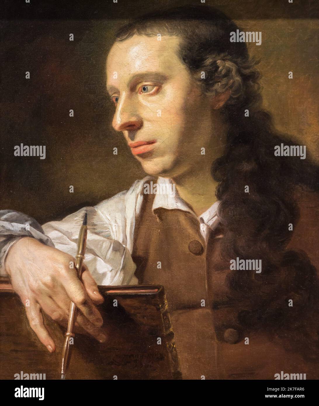 ©Active Museu/MAXPPP - ActiveMuseum 0003764.jpg / Autoportrait, 1761 ...