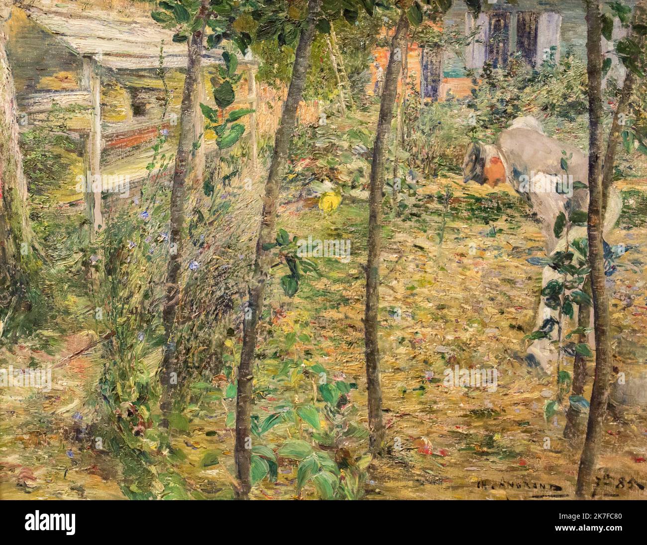 ©Active Museu/MAXPPP - ActiveMuseum 0006180.jpg / Dans le jardin 1885 ...
