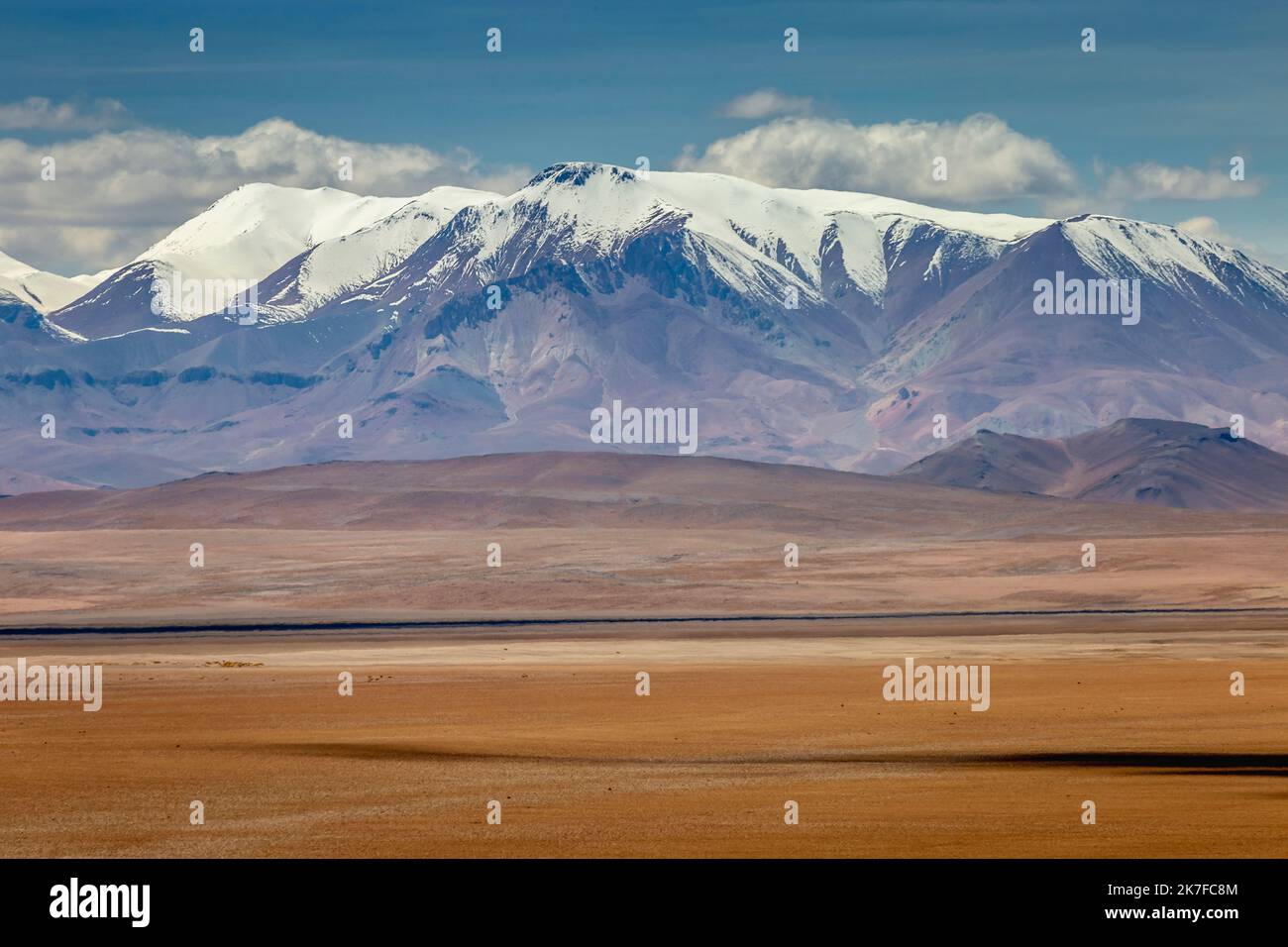 Atacama desert, volcanic arid landscape in Northern Chile, South ...