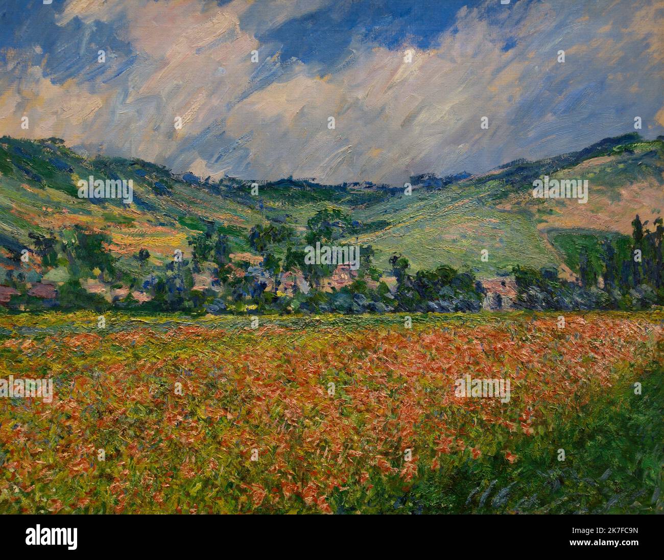 ©Active Museu/MAXPPP - ActiveMuseum 0006190.jpg / Champ de coquelicots ...