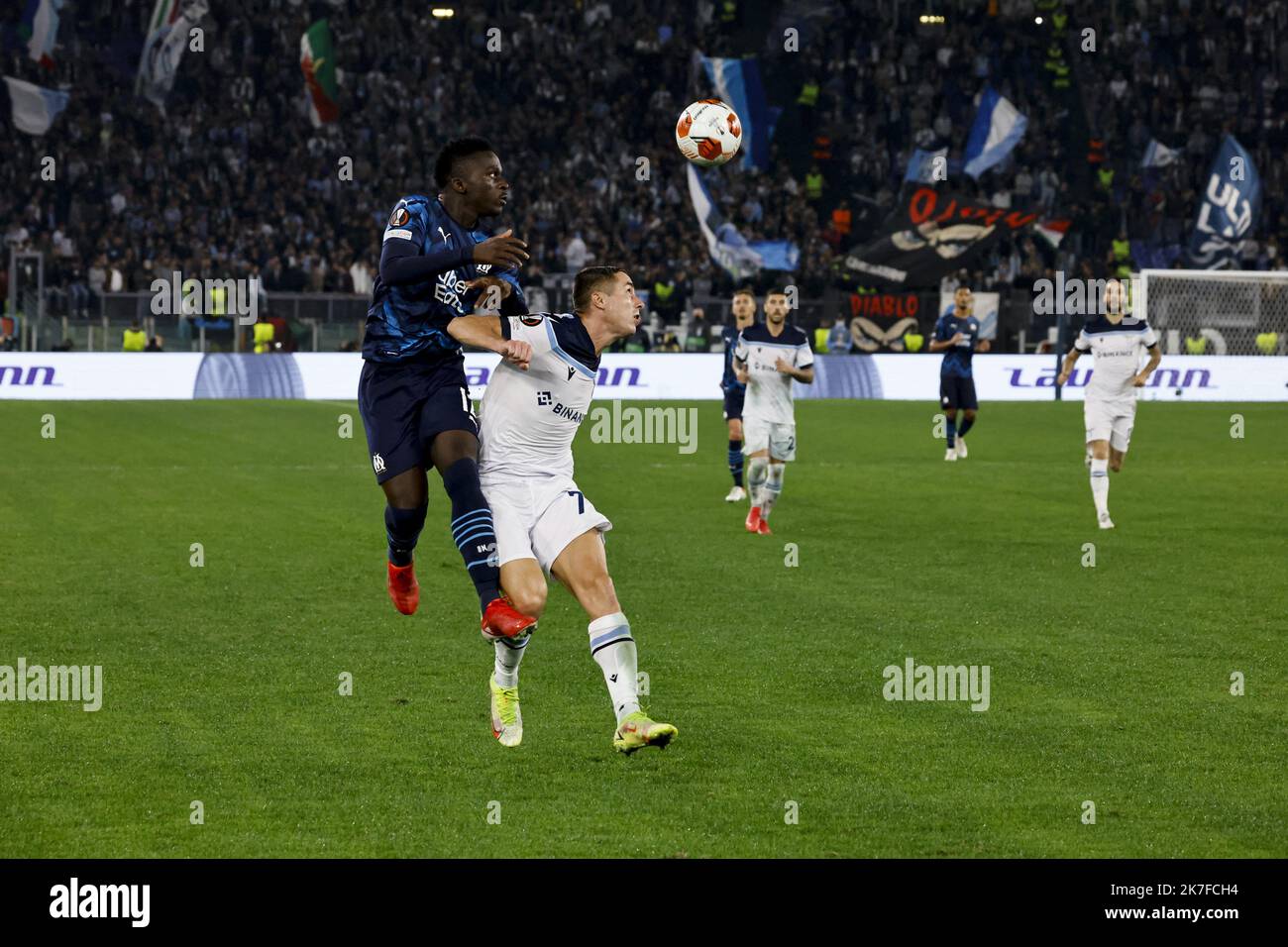 Â©PHOTOPQR/LA PROVENCE/TOMASELLI Antoine ; Rome ; 21/10/2021 ; Foot ...