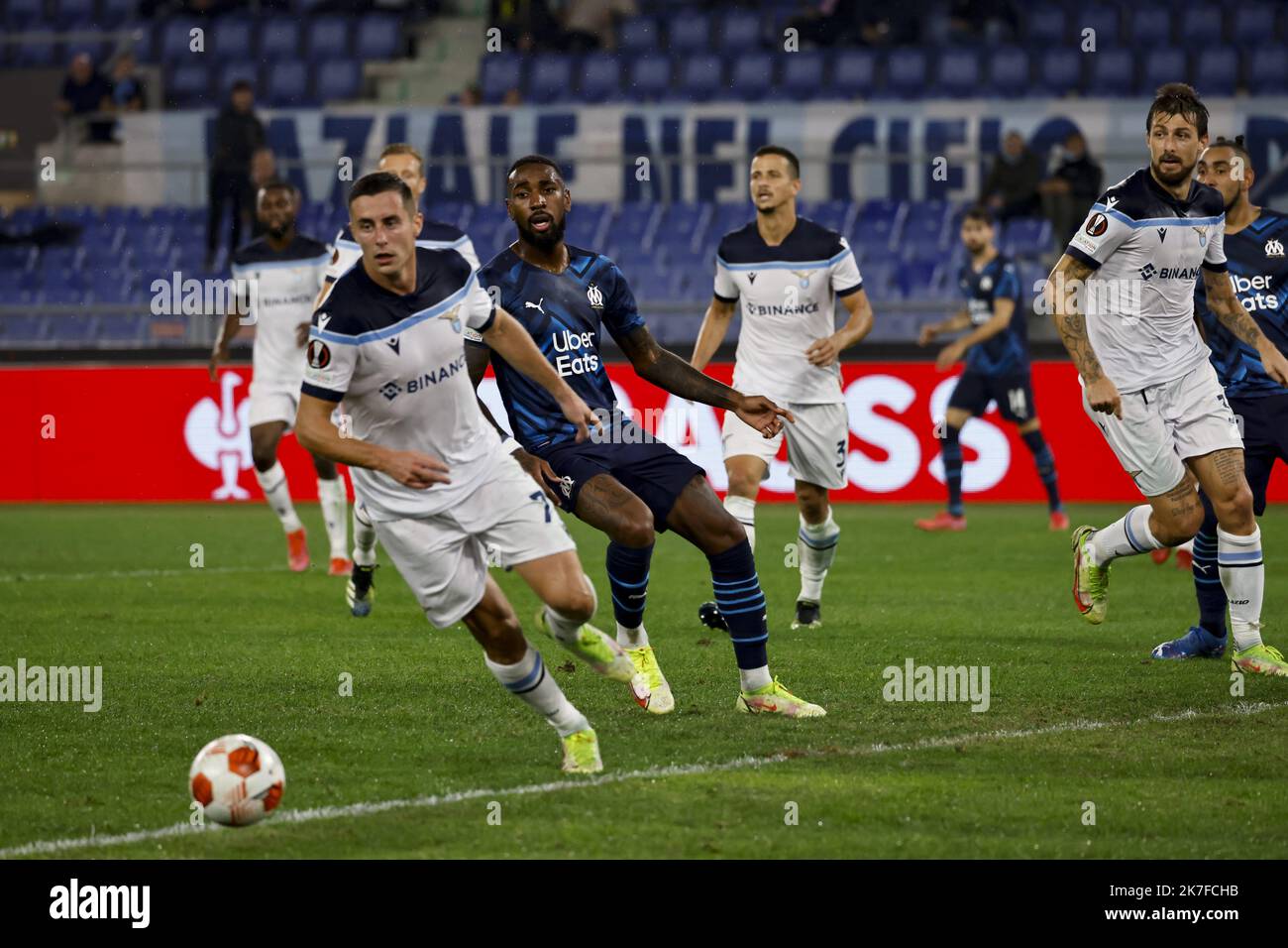 Â©PHOTOPQR/LA PROVENCE/TOMASELLI Antoine ; Rome ; 21/10/2021 ; Foot ...
