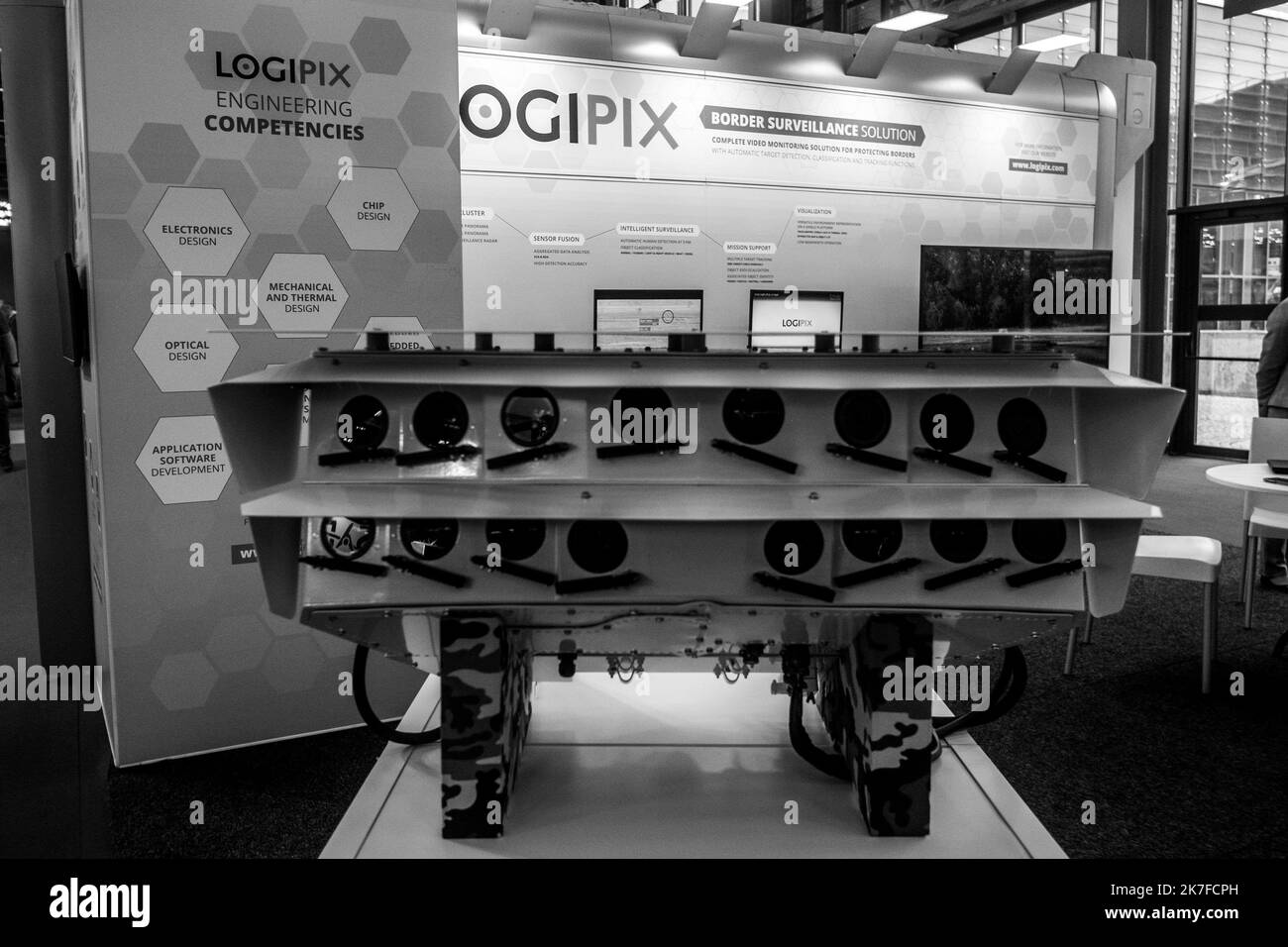 ©Michael Bunel / Le Pictorium/MAXPPP - Systeme de surveillance des ...