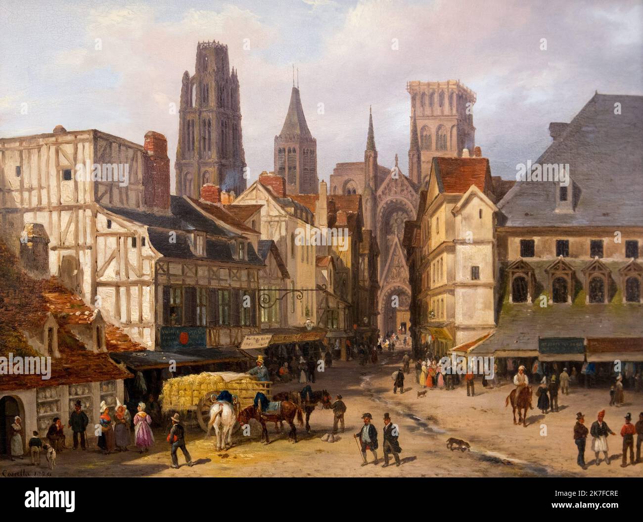 Museum square rouen hi-res stock photography and images - Alamy