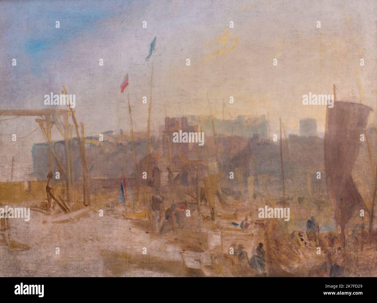 William turner coucher de soleil hi-res stock photography and images ...