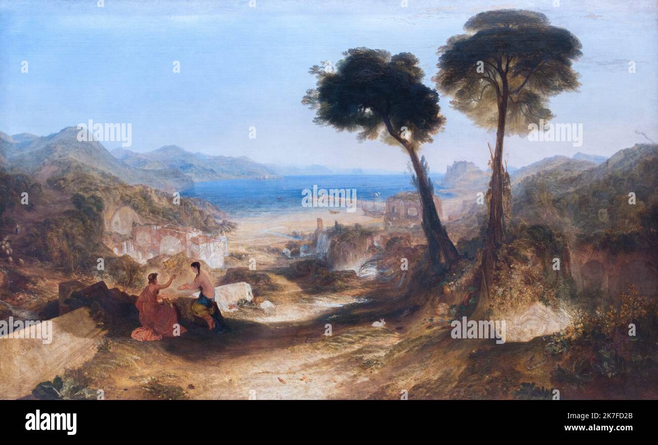 ©Active Museu/MAXPPP - ActiveMuseum 0006491.jpg / La baie de Baiae, avec Apollon et la Sibylle ...