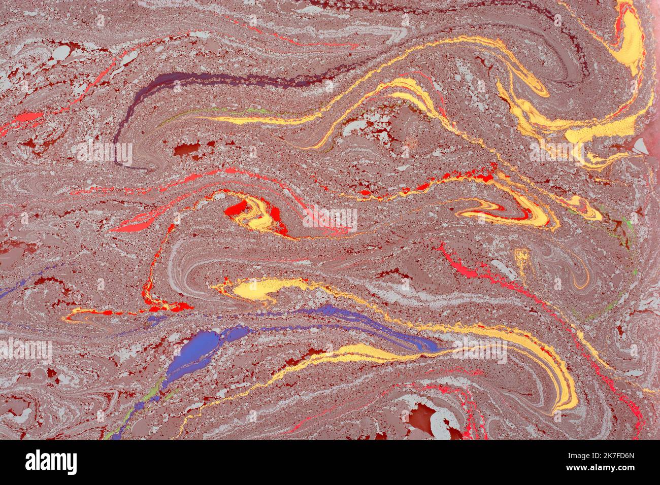 Ebru marble effect pattern design for print Stock Photo - Alamy