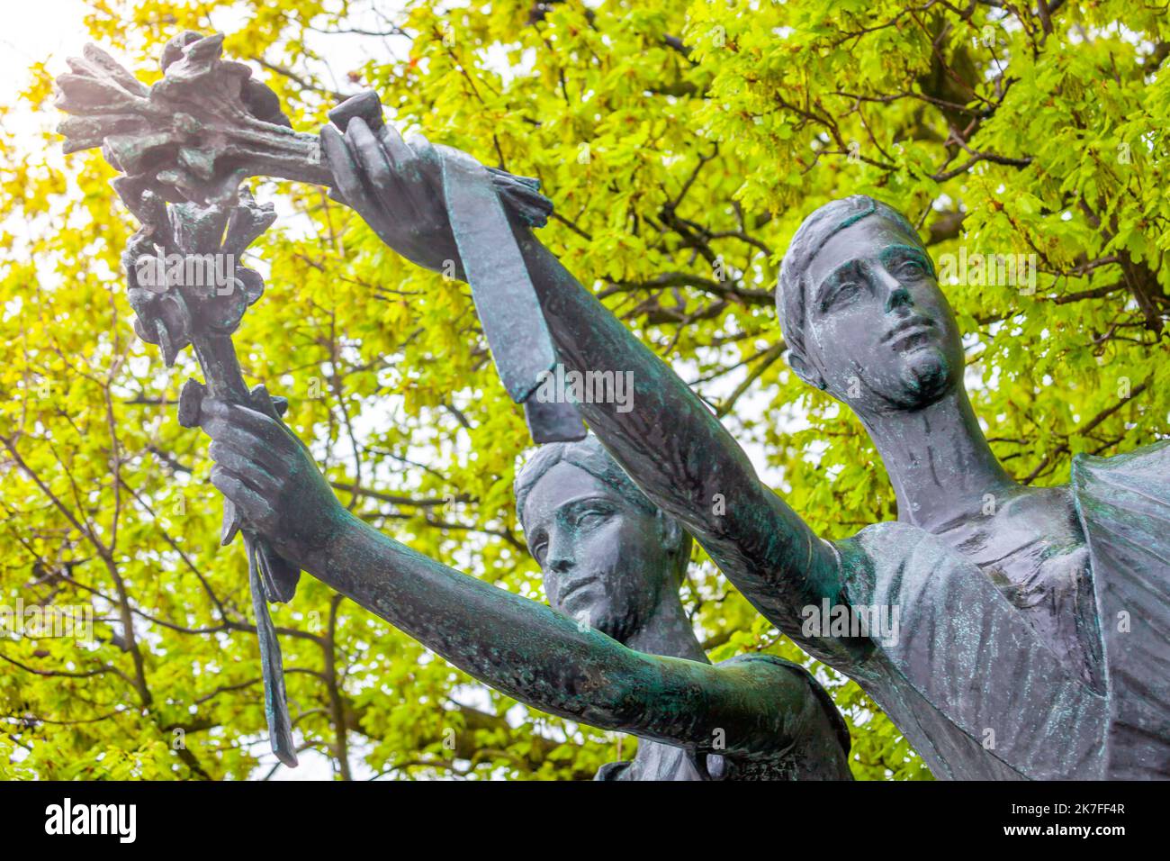 Soviet Communist Landmarks in Minsk, Belarus, Eastern Europe Stock ...