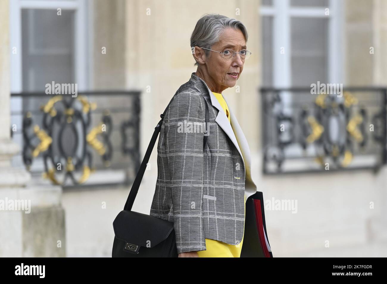 ©Julien Mattia / Le Pictorium/MAXPPP - Mme Elisabeth BORNE, ministre du Travail, de l'Emploi et ...