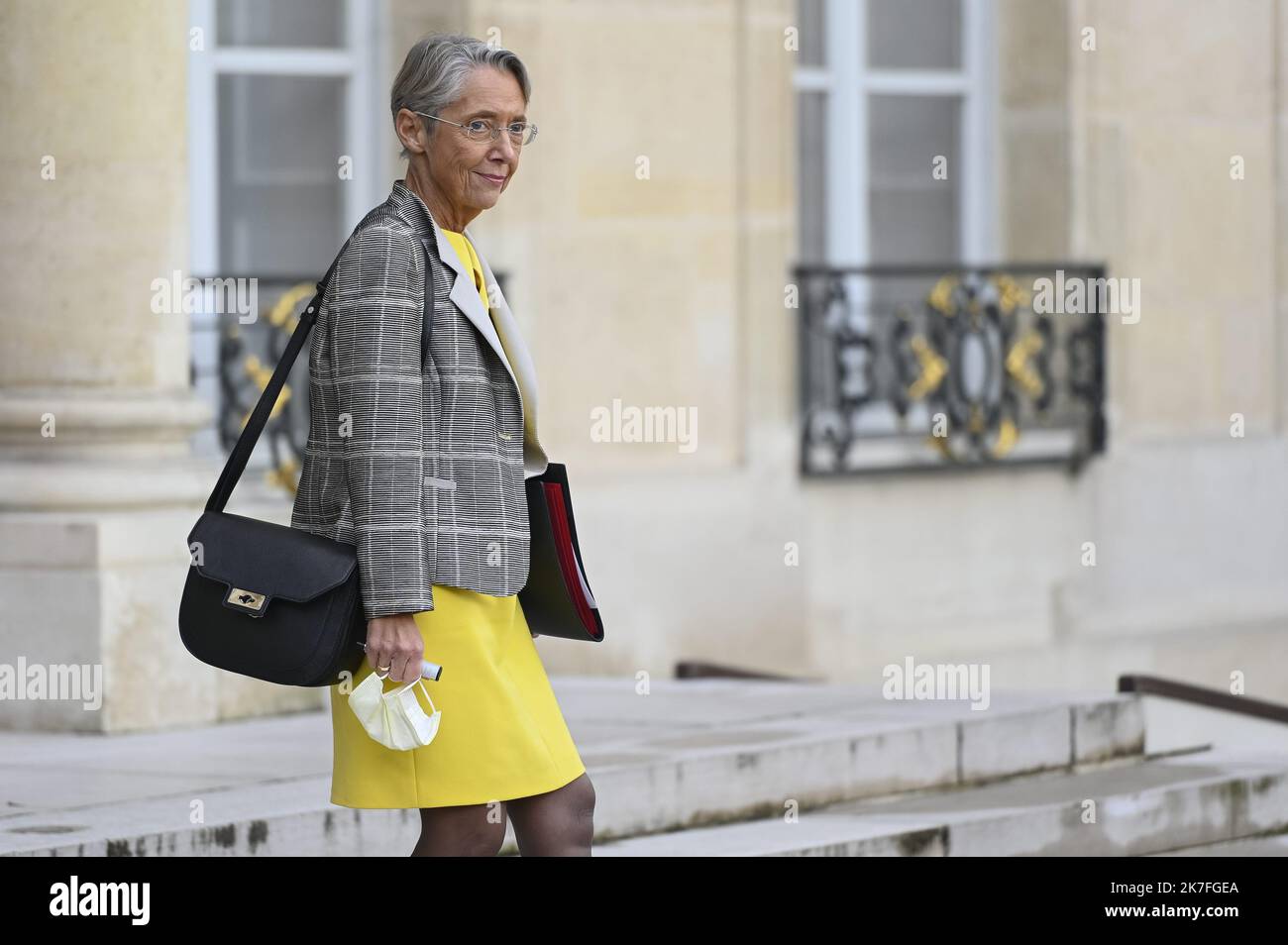 ©Julien Mattia / Le Pictorium/MAXPPP - Mme Elisabeth BORNE, ministre du Travail, de l'Emploi et ...