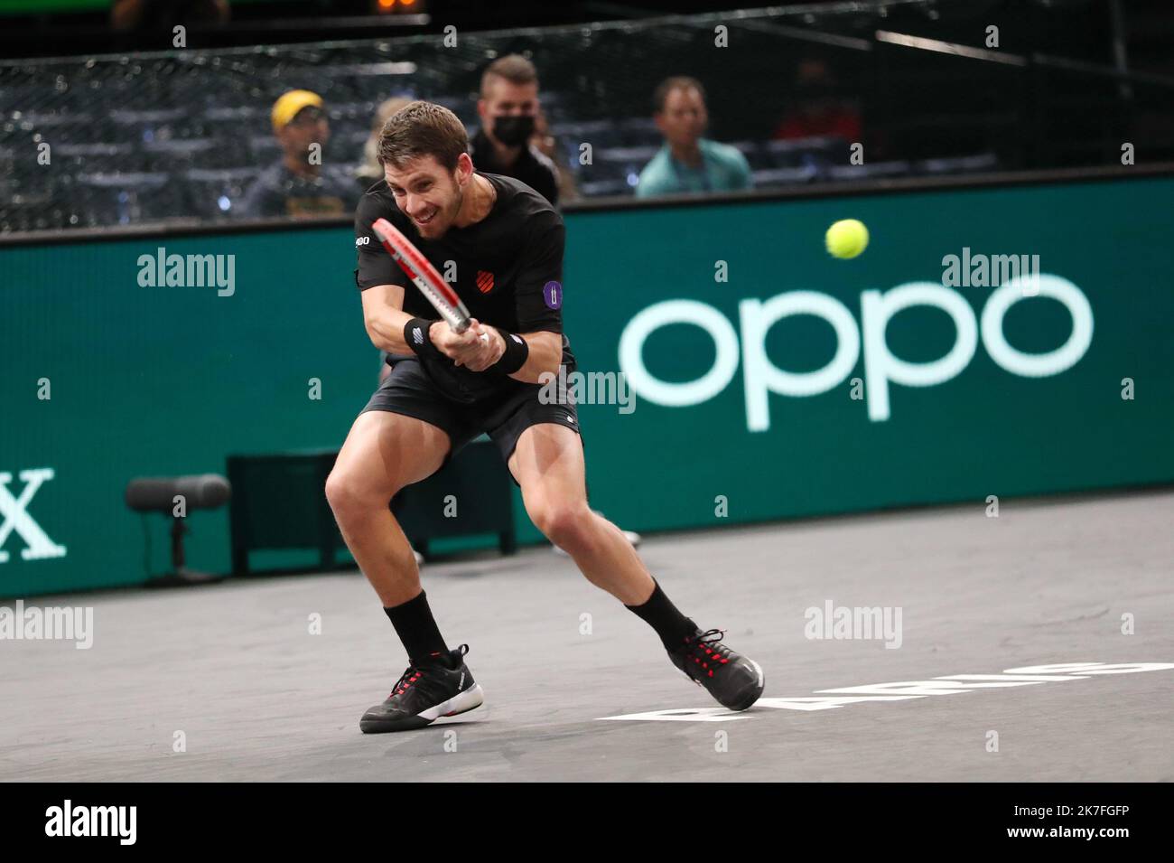 Thierry Larret/Maxppp. Tennis. Rolex Paris Masters. Accorhotels Arena ...