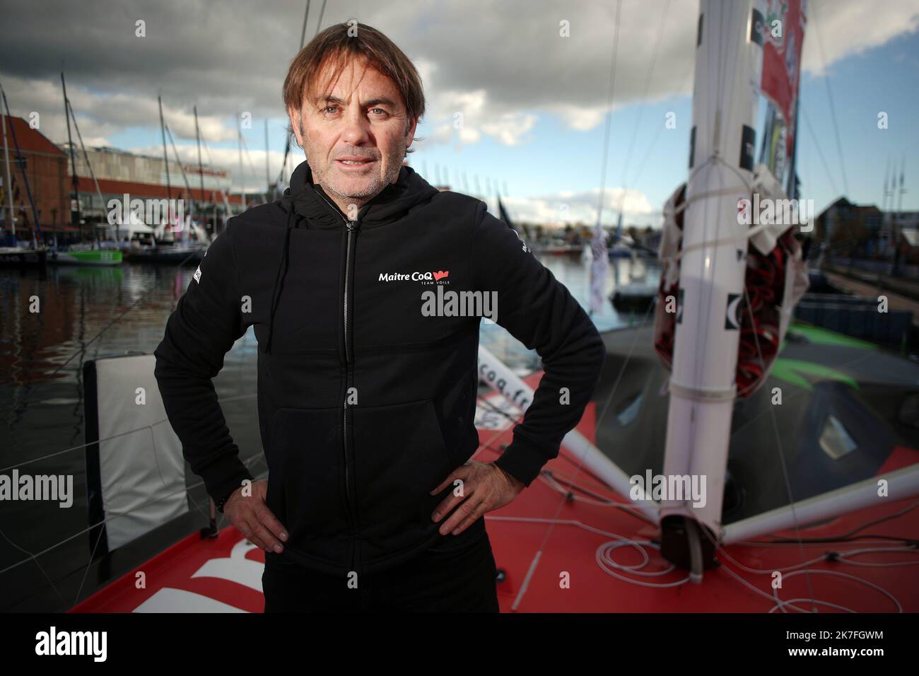 ©PHOTOPQR/SUD OUEST/Laurent Theillet ; Le Havre ; 04/11/2021 ; Voile ...