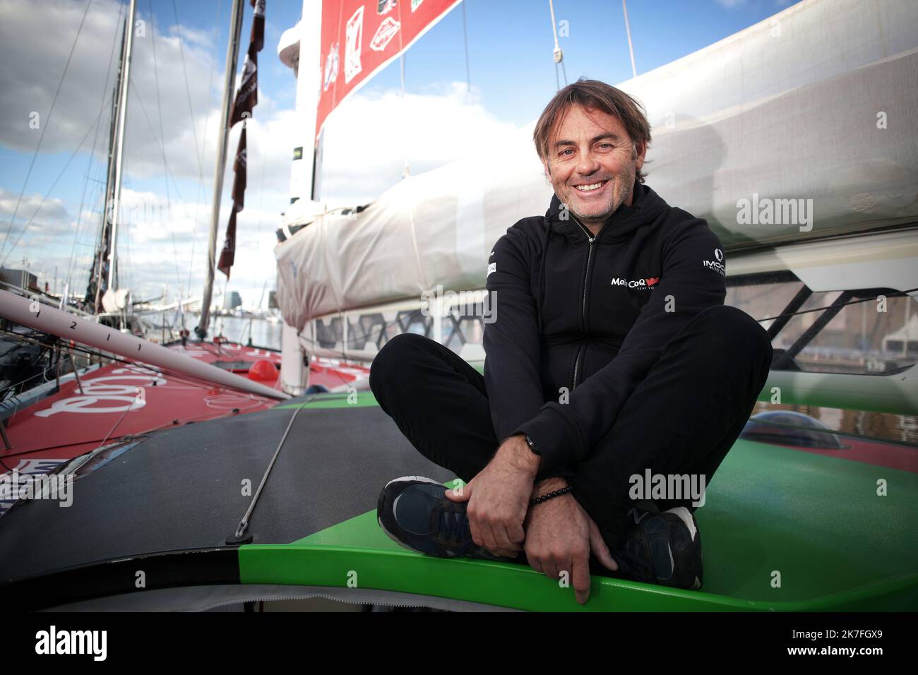 ©PHOTOPQR/SUD OUEST/Laurent Theillet ; Le Havre ; 04/11/2021 ; Voile ...