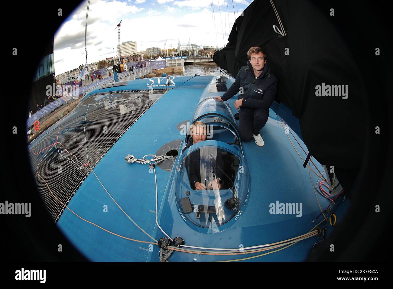 Â©PHOTOPQR/SUD OUEST/Laurent Theillet ; Le Havre ; 04/11/2021 ; Voile ...