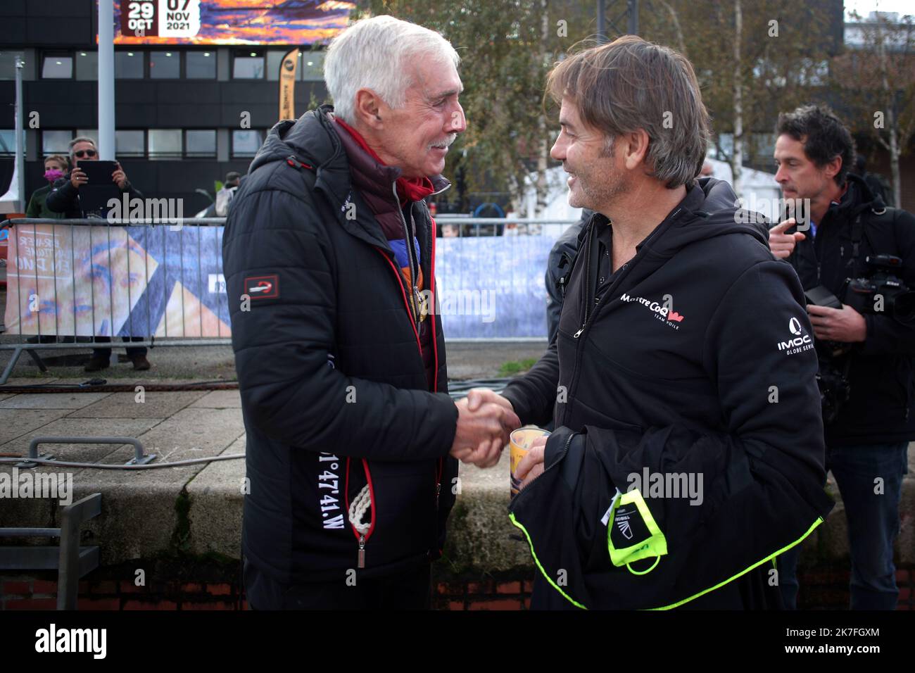 Â©PHOTOPQR/SUD OUEST/Laurent Theillet ; Le Havre ; 04/11/2021 ; Voile ...