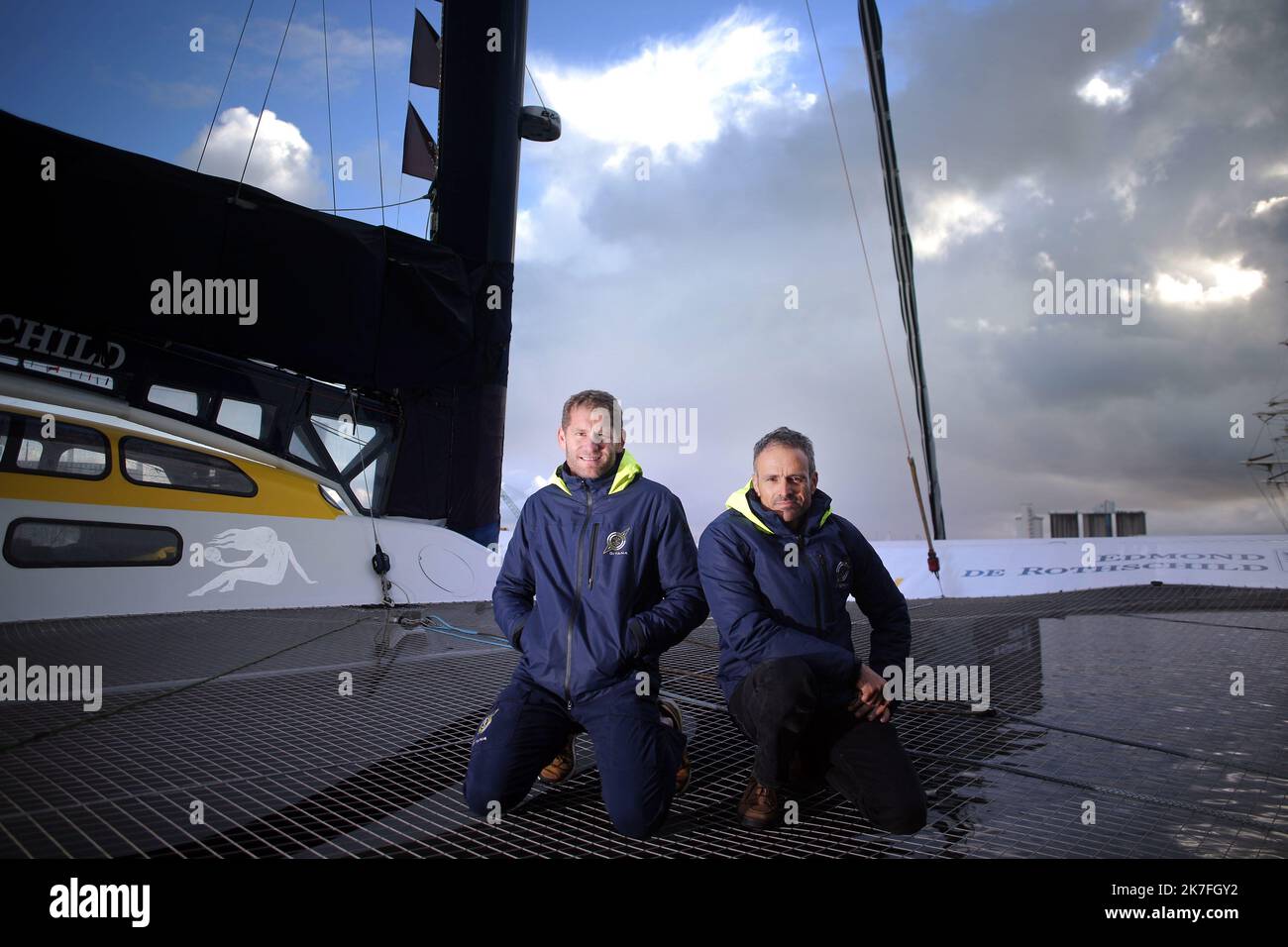 Â©PHOTOPQR/SUD OUEST/Laurent Theillet ; Le Havre ; 04/11/2021 ; Voile ...