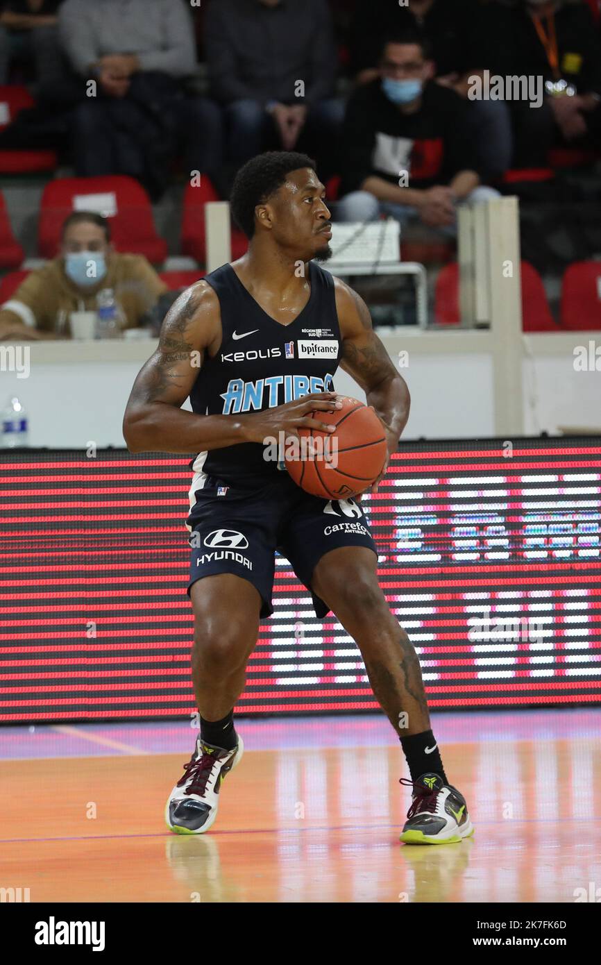 Thierry Larret / Maxppp. Basket Pro B. JA Vichy Clermont Metropole vs ...