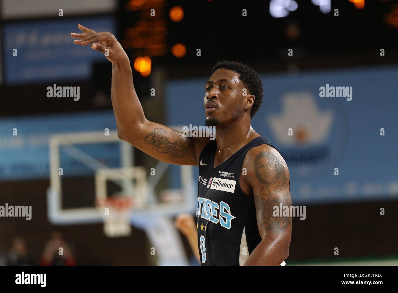 Thierry Larret / Maxppp. Basket Pro B. JA Vichy Clermont Metropole vs ...