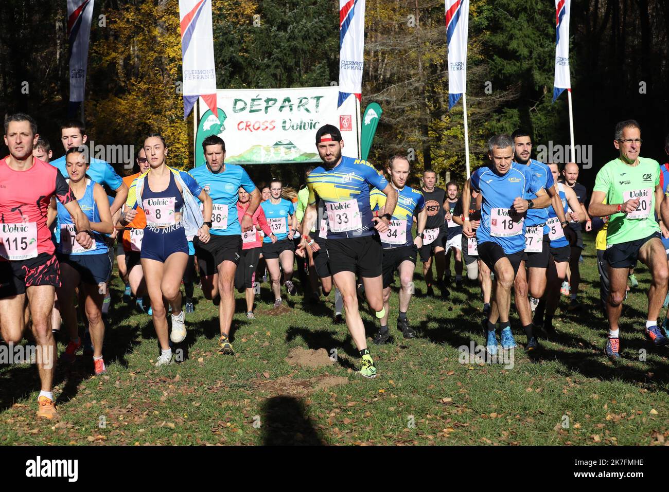 Thierry Larret / Maxppp. 63eme Edition du Cross de Volvic. Site de la ...