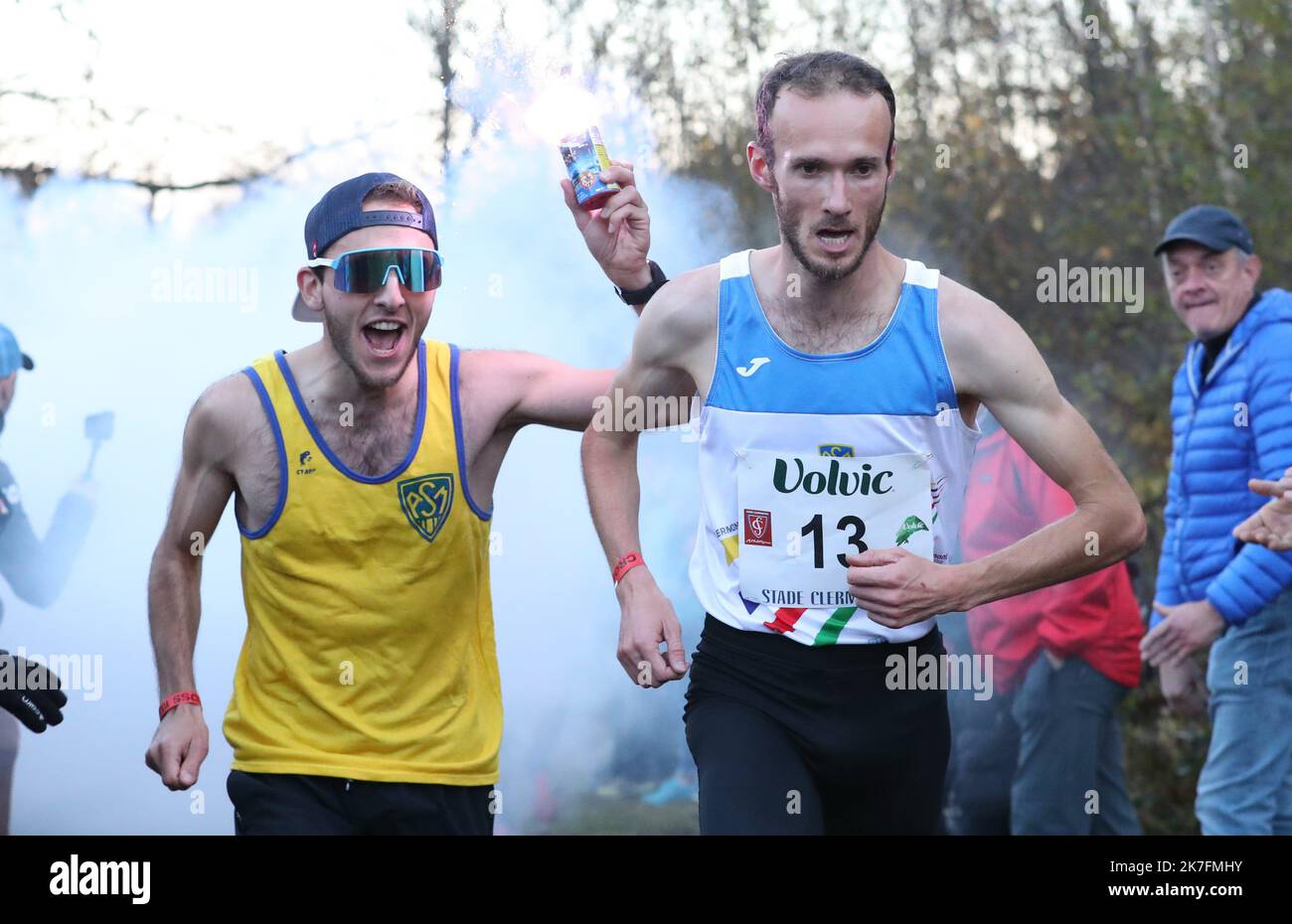 Thierry Larret / Maxppp. 63eme Edition du Cross de Volvic. Site de la ...