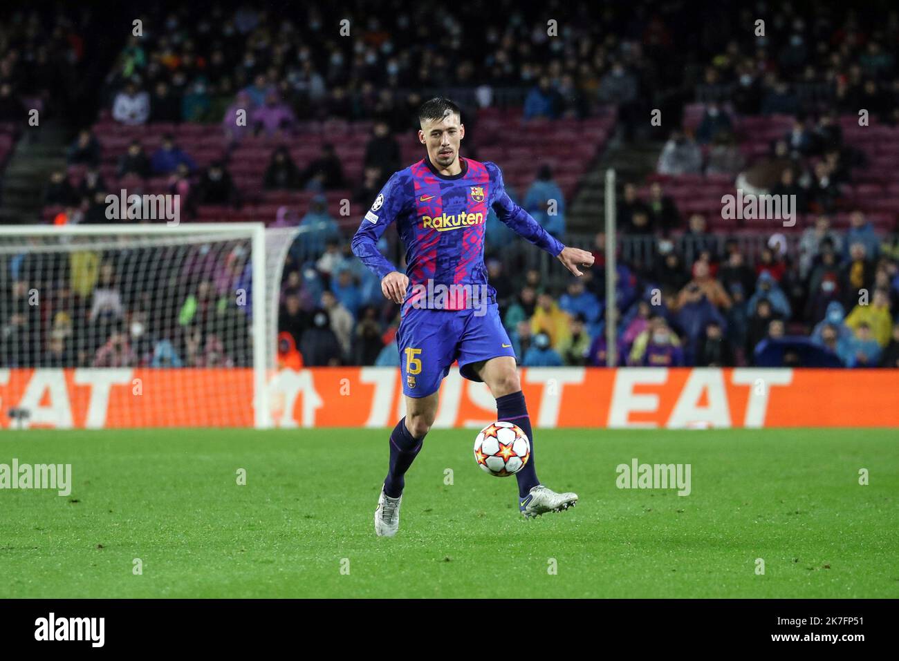 Clement Lenglet of FC Barcelona during the UEFA Champions League group ...
