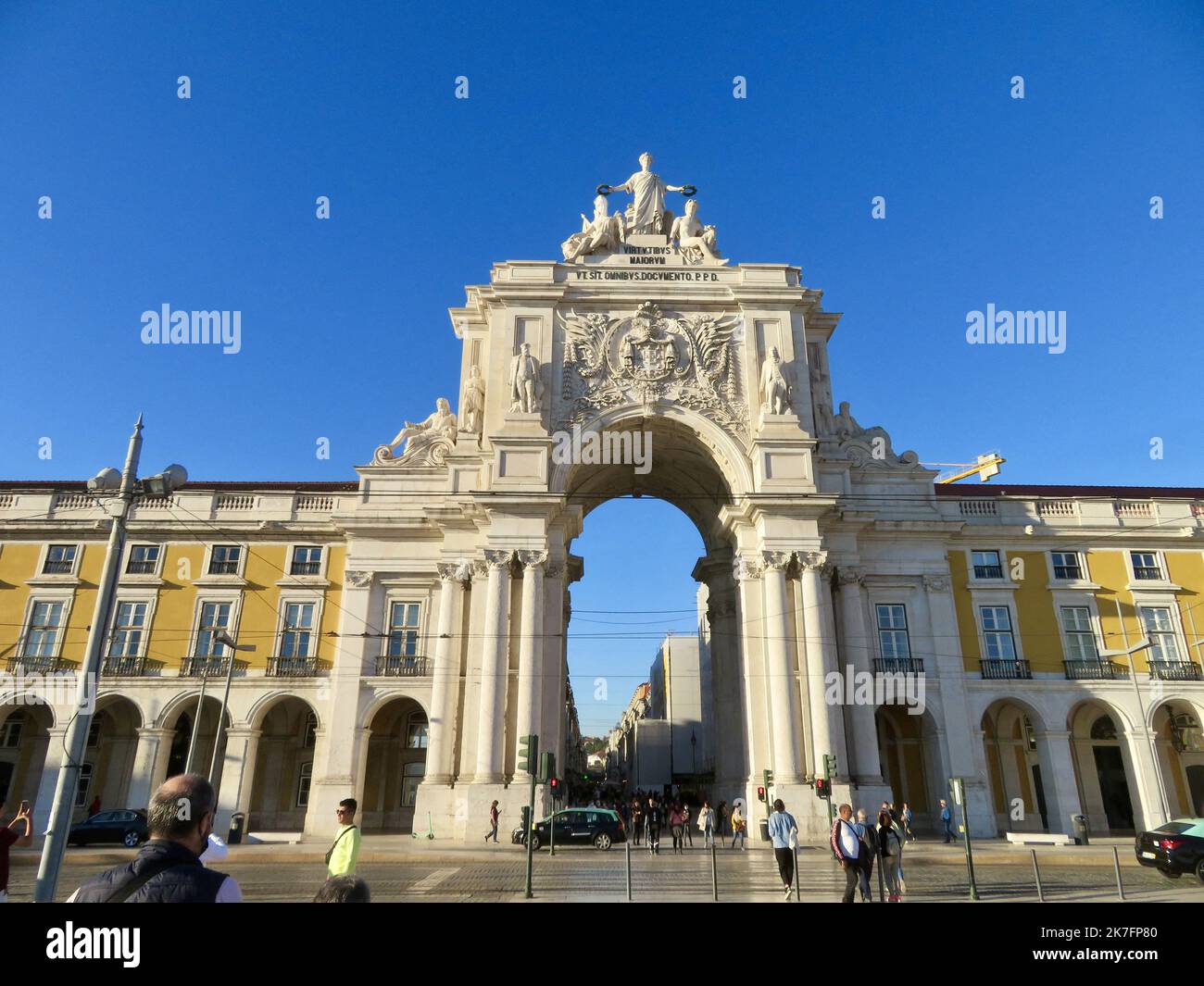 Place du commerce lisbonne hi-res stock photography and images - Alamy