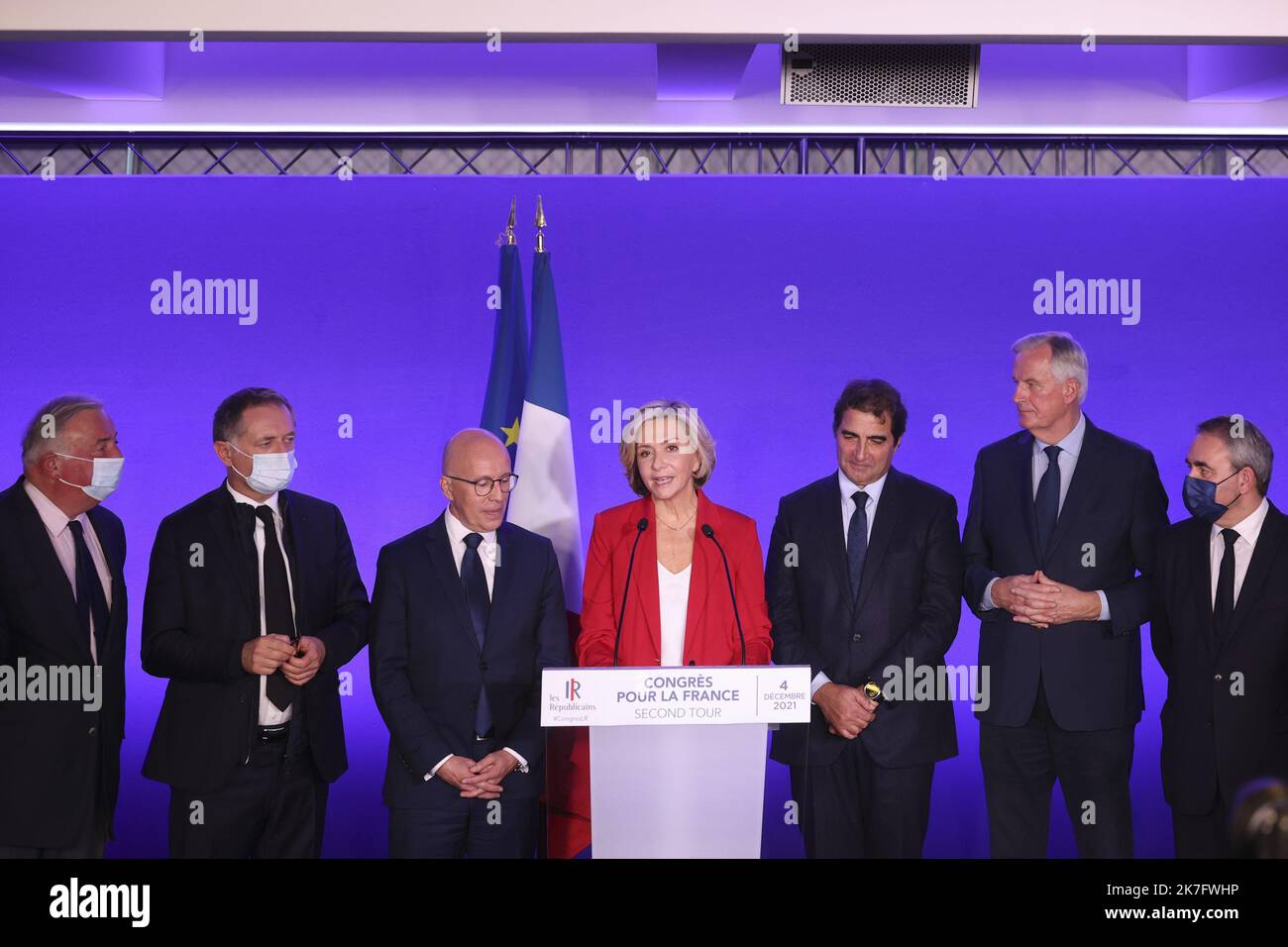 ©Sebastien Muylaert/MAXPPP - Les Republicains (LR) right-wing party's ...