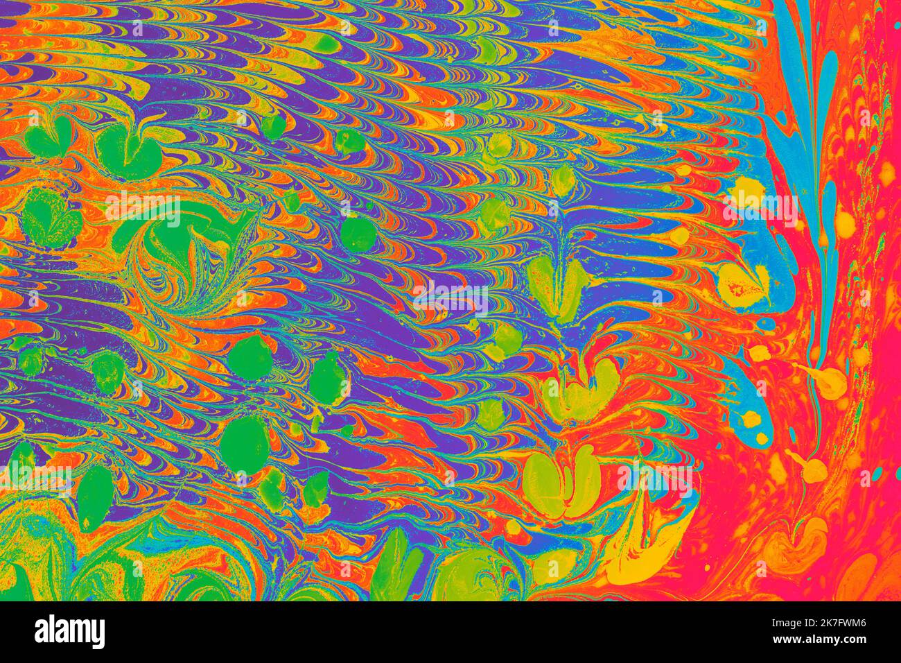 Ebru marble effect pattern design for print Stock Photo - Alamy