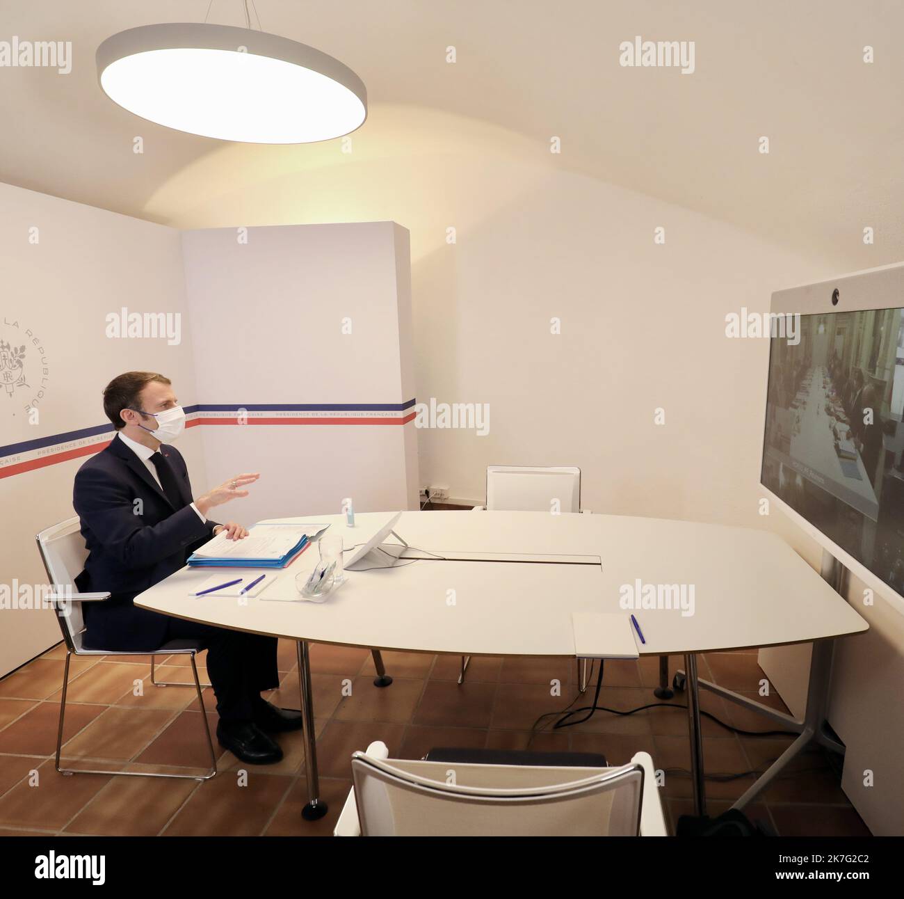 ©PHOTOPQR/NICE MATIN/Luc Boutria ; 27/12/2021 ; BREGANCON LE PRESIDENT ...