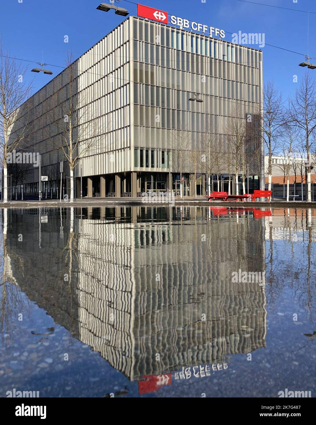 ©francois Glories/MAXPPP - The headquarters of the SBB (Swiss Federal ...