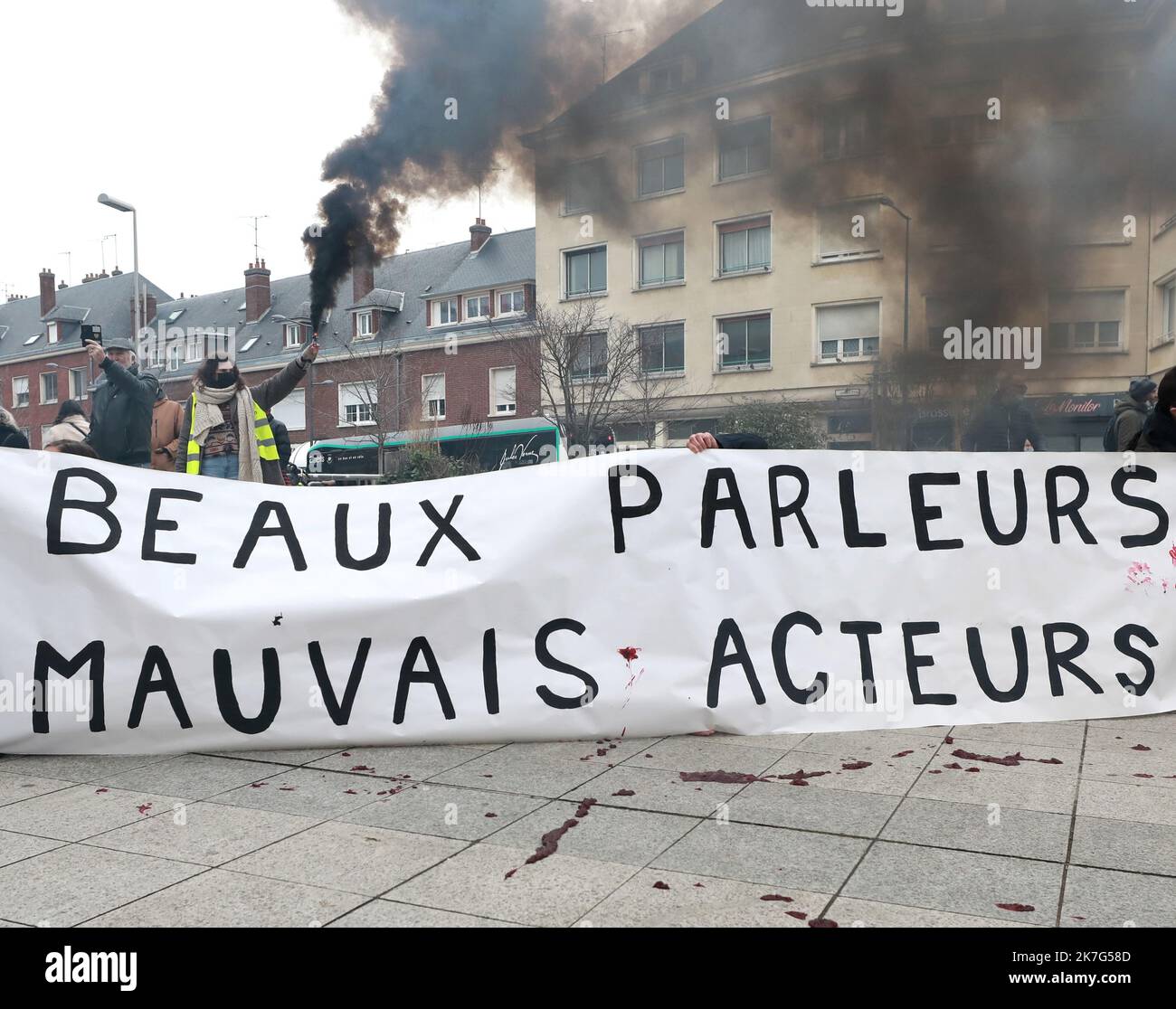 ©PHOTOPQR/LE COURRIER PICARD/Manon Cruz ; Amiens ; 20/01/2022 ; Amiens ...