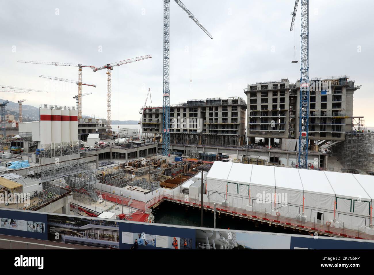 ©PHOTOPQR/NICE MATIN/Jean François Ottonello ; 25 janvier 2022 à Monaco ...