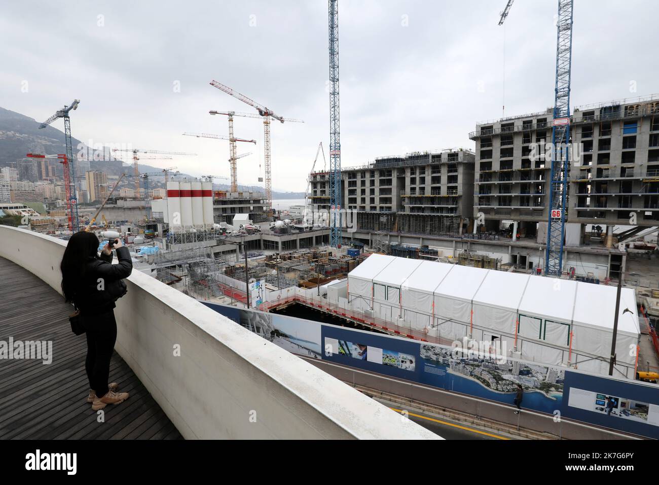 ©PHOTOPQR/NICE MATIN/Jean François Ottonello ; 25 janvier 2022 à Monaco ...
